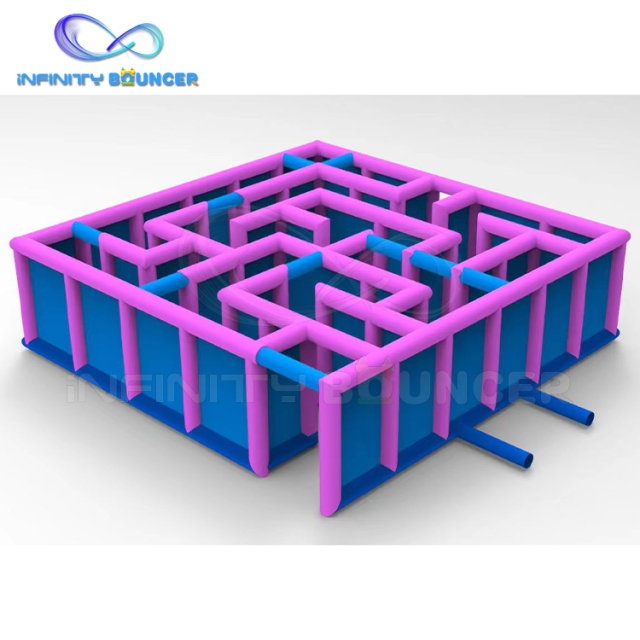 Customize Outdoor Funny Inflatable Games Obstacle Course Inflatable Maze
