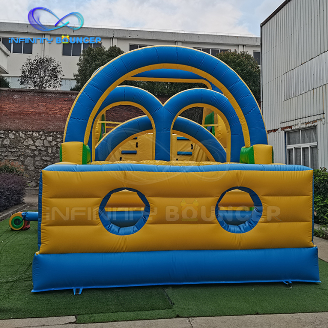 Factory Price Obstacle Tunnel Kids Challenge Games Inflatable Obstacle ...