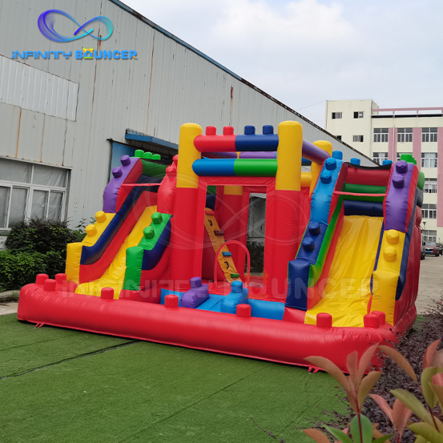 Custom Inflatable Jumping Castle With Slide Combo