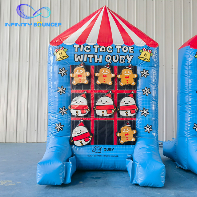 Interactive Christmas Custom Inflatable Tic Tac Toe Game Inflatable ...