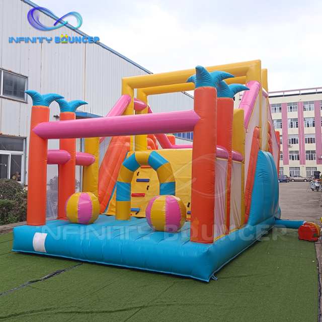 Commercial Inflatable Climbing Obstacle Course