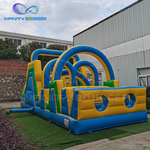 Factory Price Obstacle Tunnel Kids Challenge Games Inflatable Obstacle ...