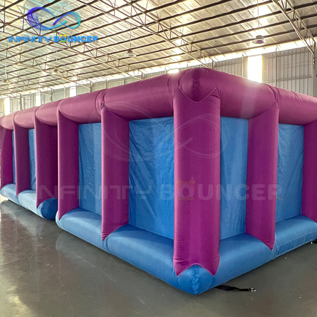 Customize Outdoor Funny Inflatable Games Obstacle Course Inflatable Maze