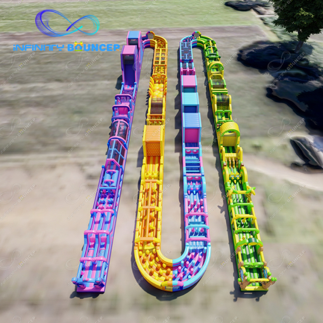 Inflatable Obstacle Course丨Endless Rush Inflatable Obstacle Race丨 ...