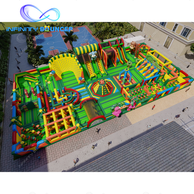 Inflatable Theme Park丨Jungle Quest Theme丨Infinity Bouncepark