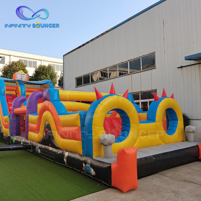Inflatable Slide Obstacle Combo | Multi-Obstacle & Slide Play ...
