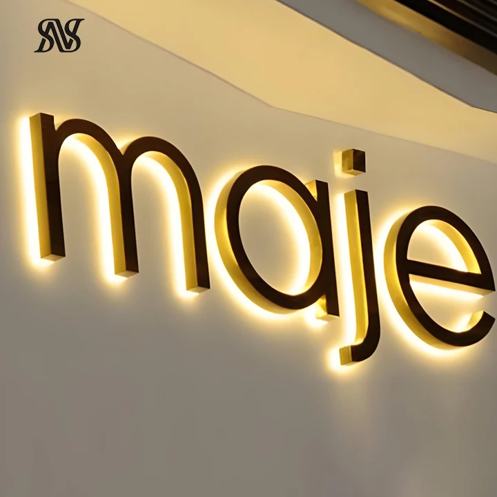 Custom Store 3d Letter Sign Letter Signage Metal 3d Letters Led logo 3d ...