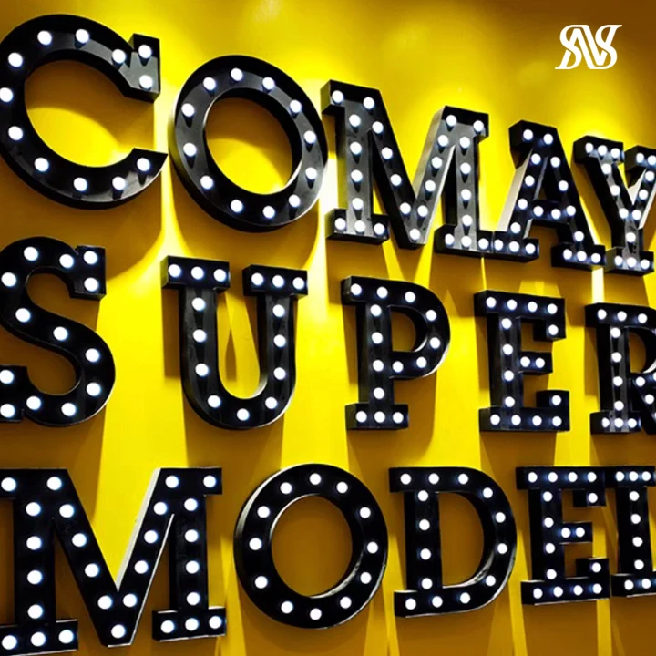 Illuminated Business Giant Marquee Letters Marquees Numbers Electronic ...