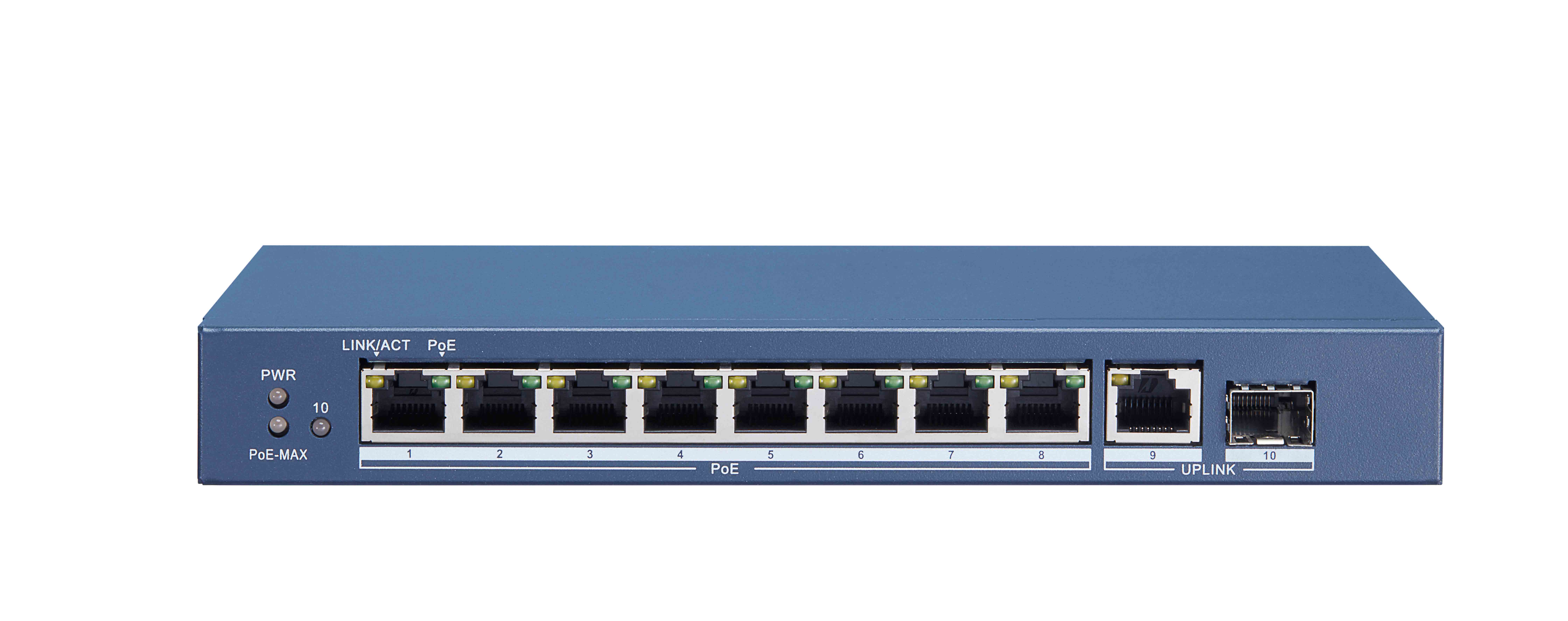 Anpviz PoE Switch, 8ch Gigabit PoE Switch, Unmanaged, 8 Gigabit PoE ...