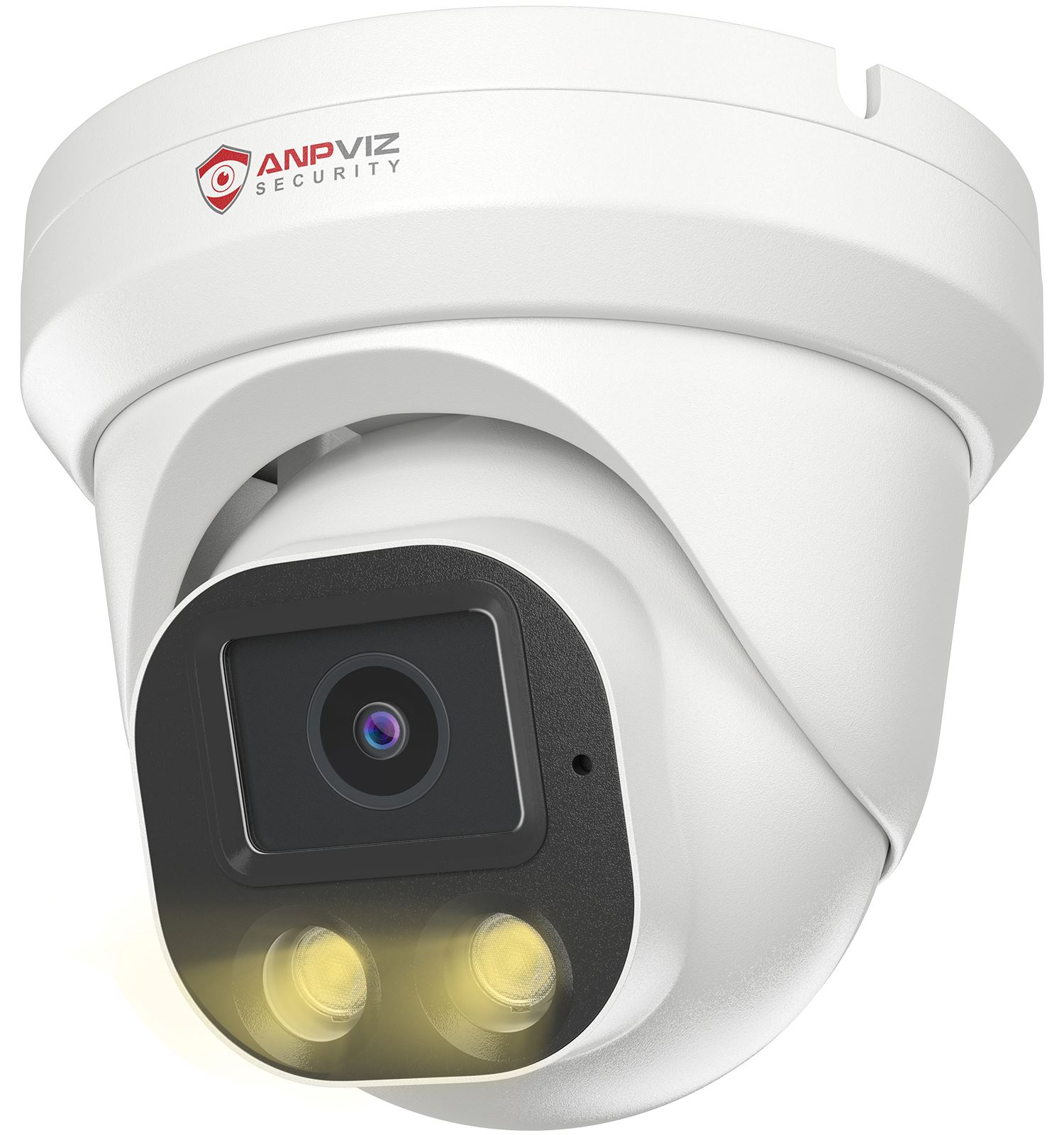 Anpviz 4MP PoE IP Camera, Turret Security IP Camera Outdoor Indoor, AI ...