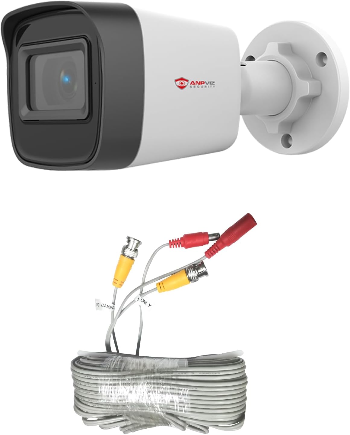 Anpviz 5MP Wired Analog CCTV Security Camera Outdoor, 4-in-1 (TVI/AHD ...