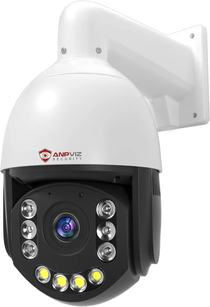Anpviz 6MP IP Camera - Outdoor PTZ System with 20x Optical Zoom