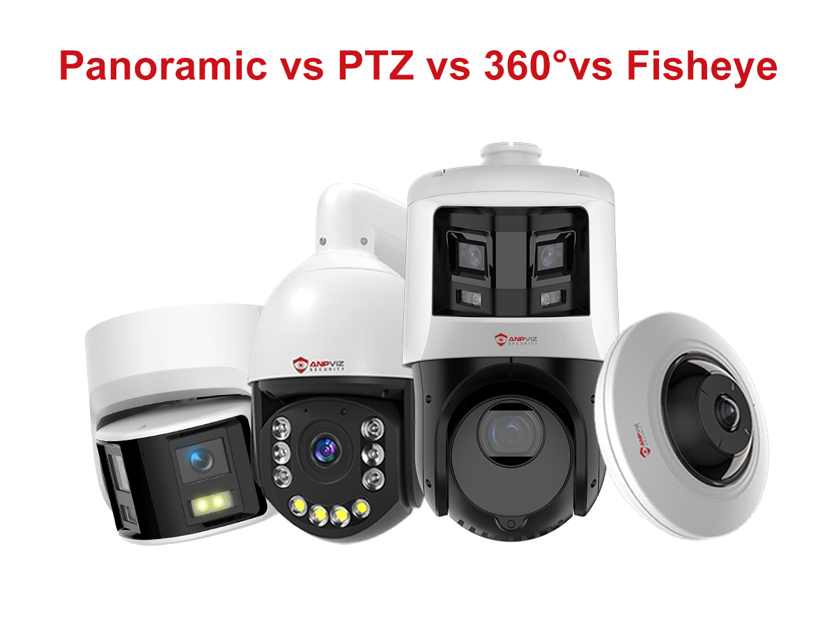 Panoramic Camera vs. PTZ Camera vs. 360° vs. Fisheye: Which Security ...
