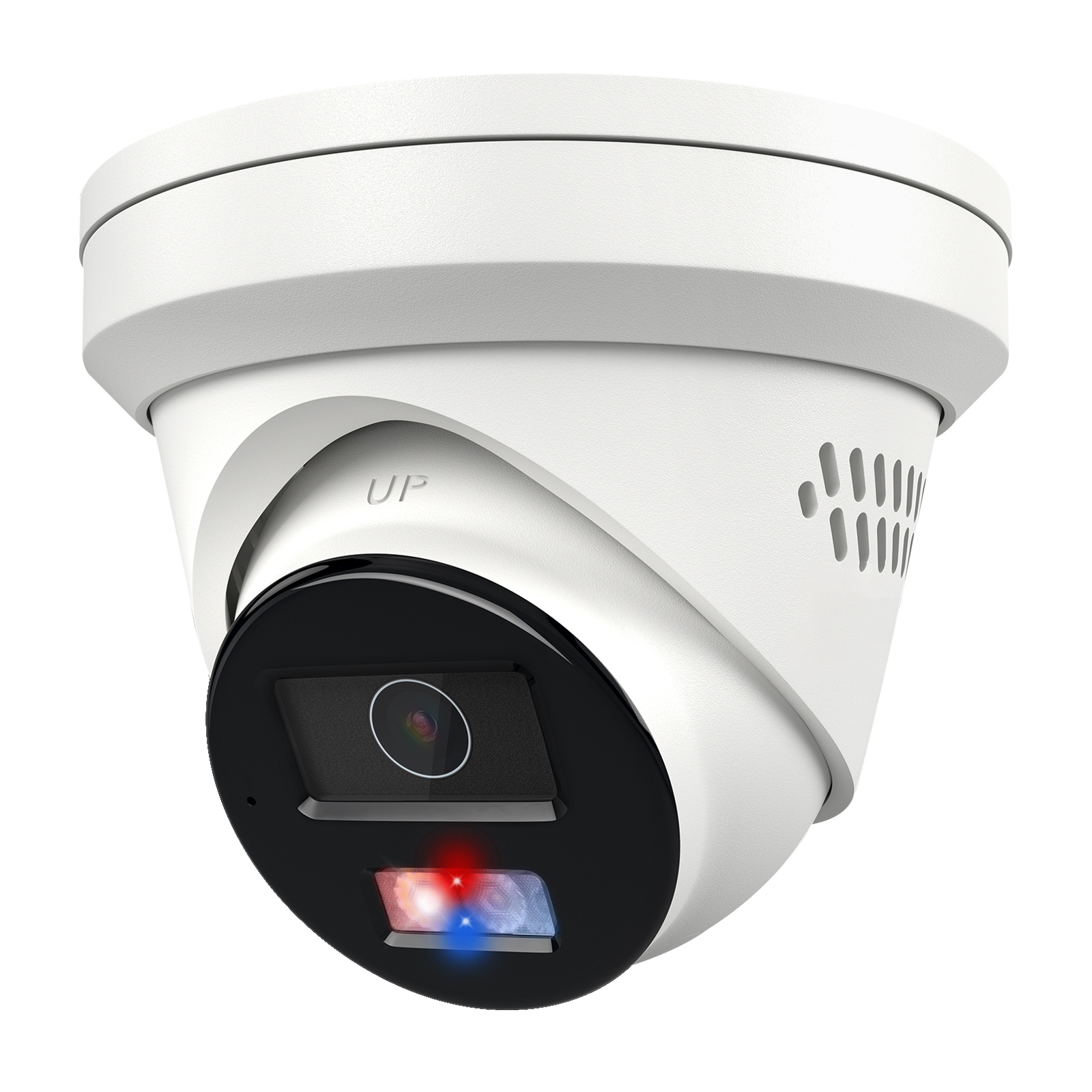 USA Only Anpviz 5MP PoE IP Camera, Active Deterrence Strobe Red & Blue ...