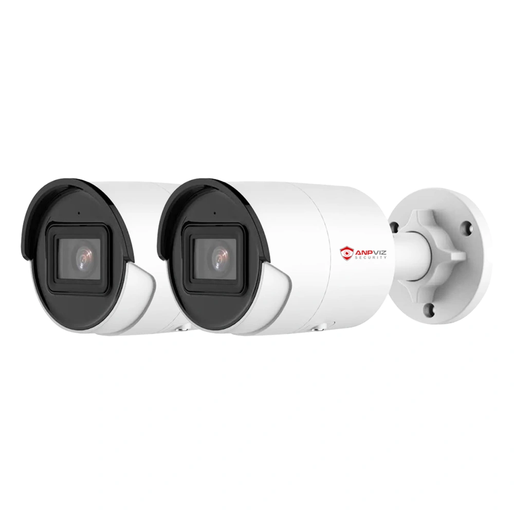 USA Only 2PCS 4K 8MP Bullet Camera Security Support Human Vehicle ...