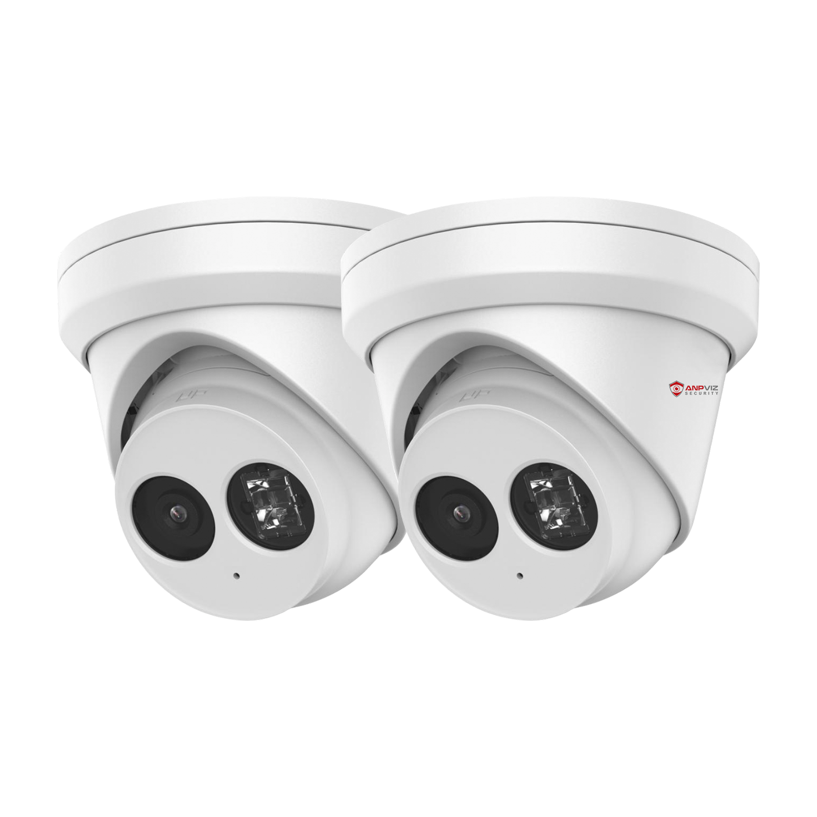 USA Only Anpviz 2PCS 4MP IP Security Camera with VCA, Human Vehicle ...