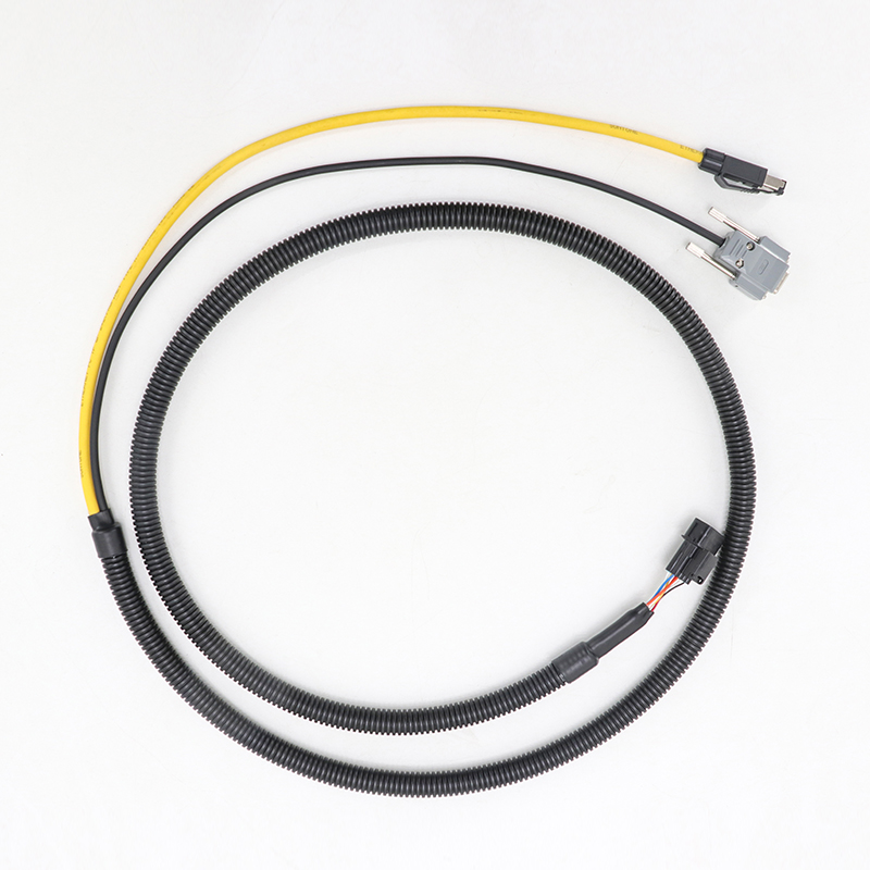 Custom Two-Piece Backshell Connector 3-Pin Plug Ethernet Signal Cable ...