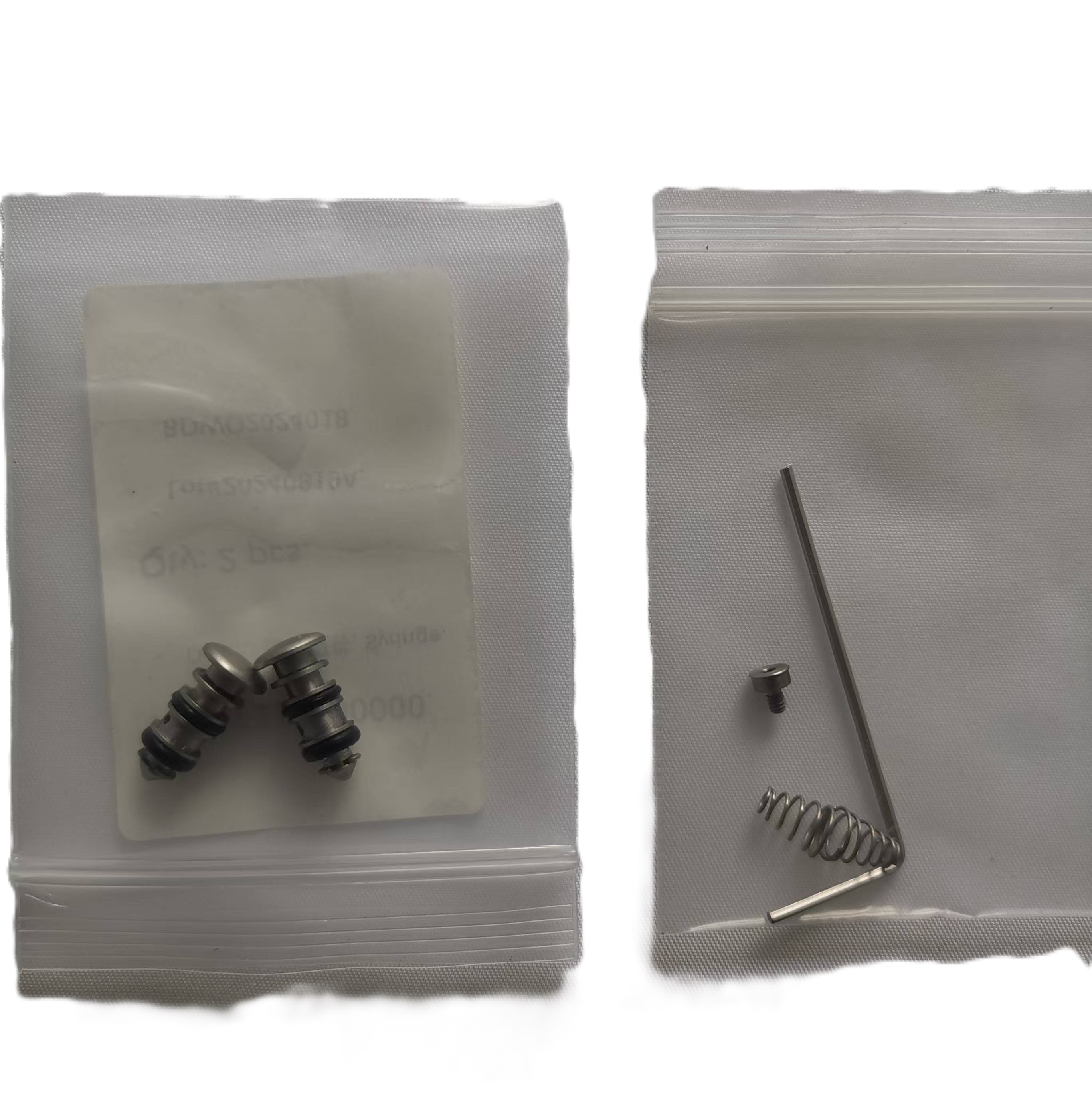 Autoclavable syringe valve kit