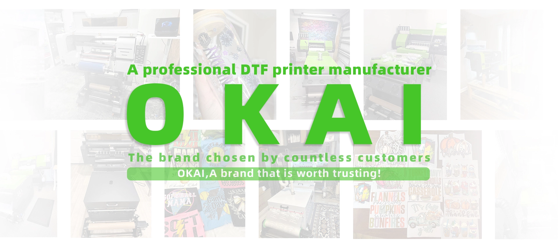 Commercial DTF Printer and UV DTF Machine Supplier - Okai