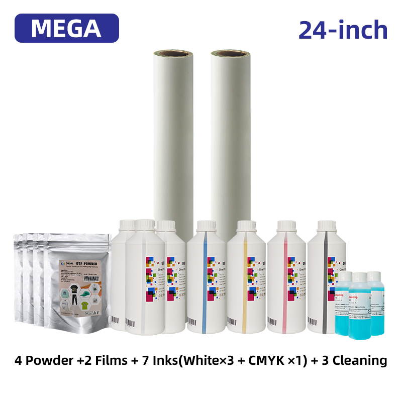 24-Inch DTF Printer Supplies – Discount Bundles | OKAI