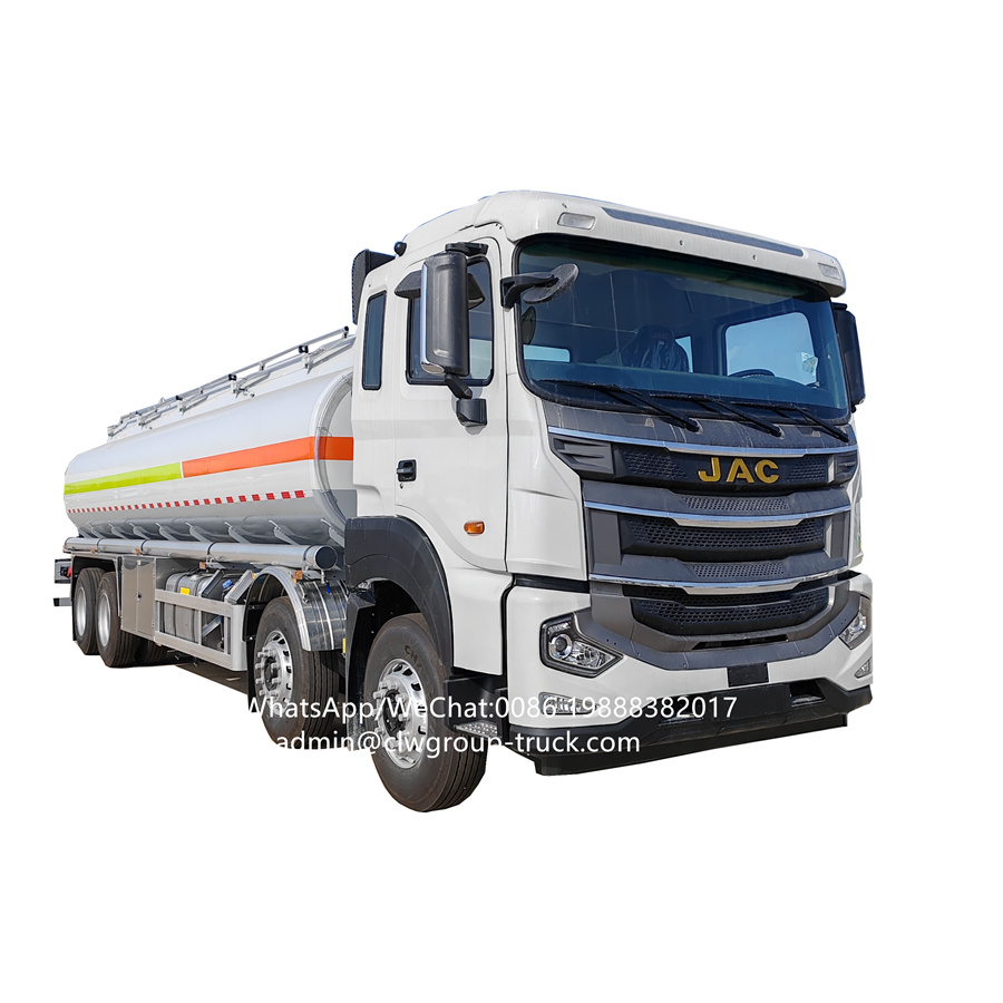 JAC 8x4 aviation tanker fuel bowser 35000 litre JET A1 fuel truck