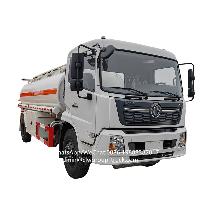 Dongfeng 5000 gallons mobile cooking palm oil tanker refuel truck