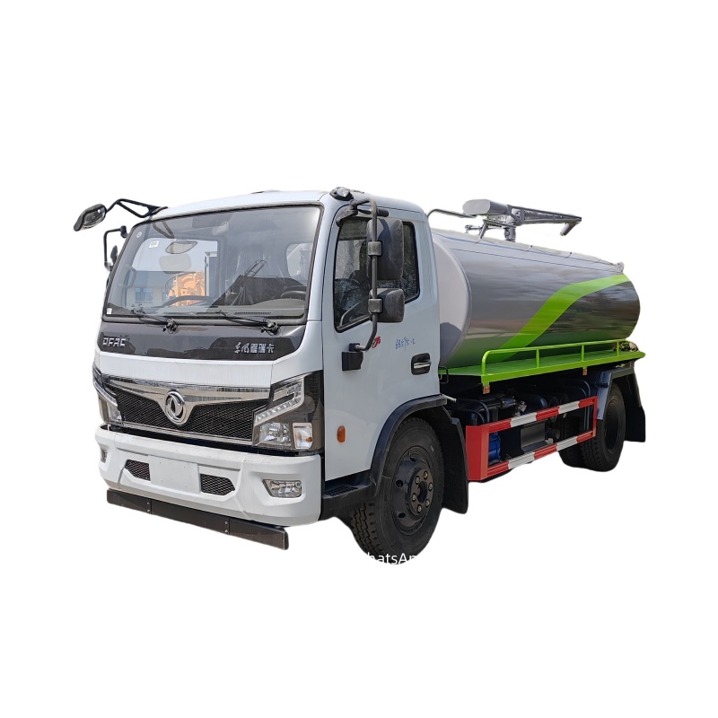 Dongfeng poop suction fecal tanker vacuum pump toilet suction truck