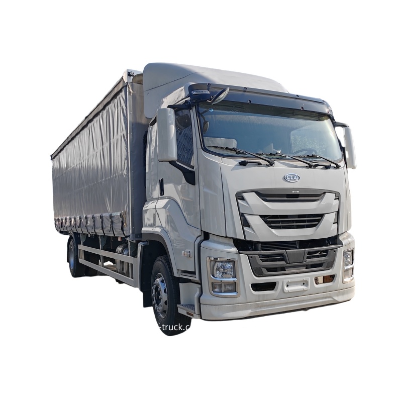 Isuzu PVC tarpaulin haulage Curtain Flexible Loading Cargo Box Truck