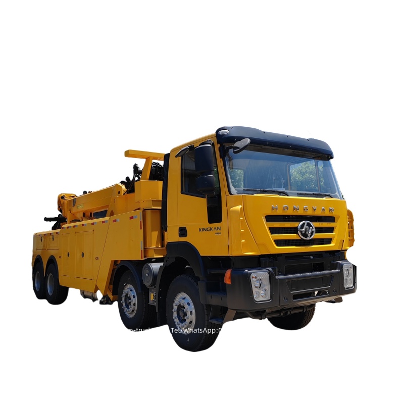 IVECO emergency rescue recovery crane boom rotator wrecker truck