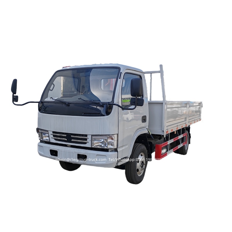 dongfeng mini 4x2 3tons 4tons 4m dropside box 6 wheeler cargo lorry