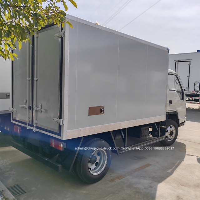 Foton forland 3tons 4tons closed box cargo van light duty truck