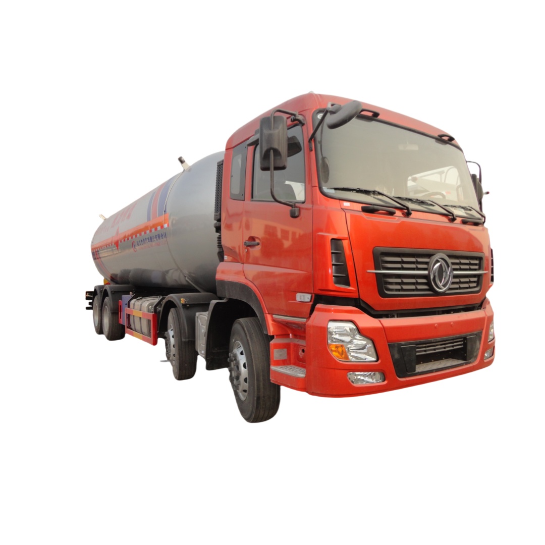 Dongfeng 8x4 30m3 35m3 gas delivery liquid methane lpg transport truck