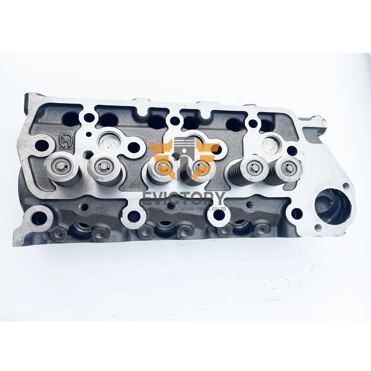 For Mitsubishi K3D K3E K3F Cylinder Head Assy Complete Valve Spring ...