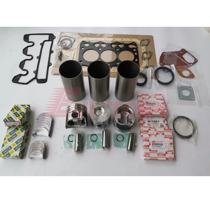 For ISUZU 3LD2 rebuild overhaul kit for excavator engine spare parts ...