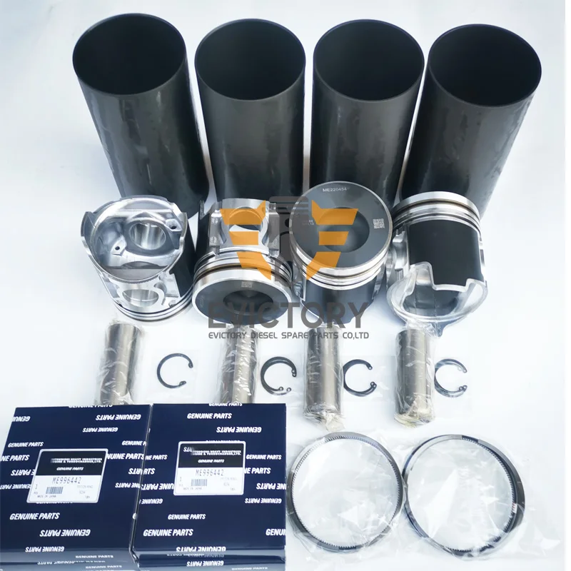 For MITSUBISHI 4D30T 4D30-T overhaul gasket engine bearing valve piston liner kit,Pistons, Rings ...