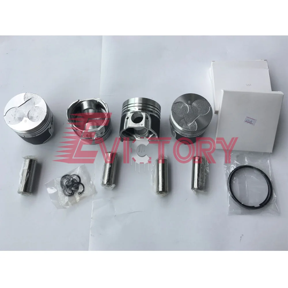 For KUBOTA engine V1305 V1405 V1505 rebuild kit piston ring oil pump truck forklift parts ...
