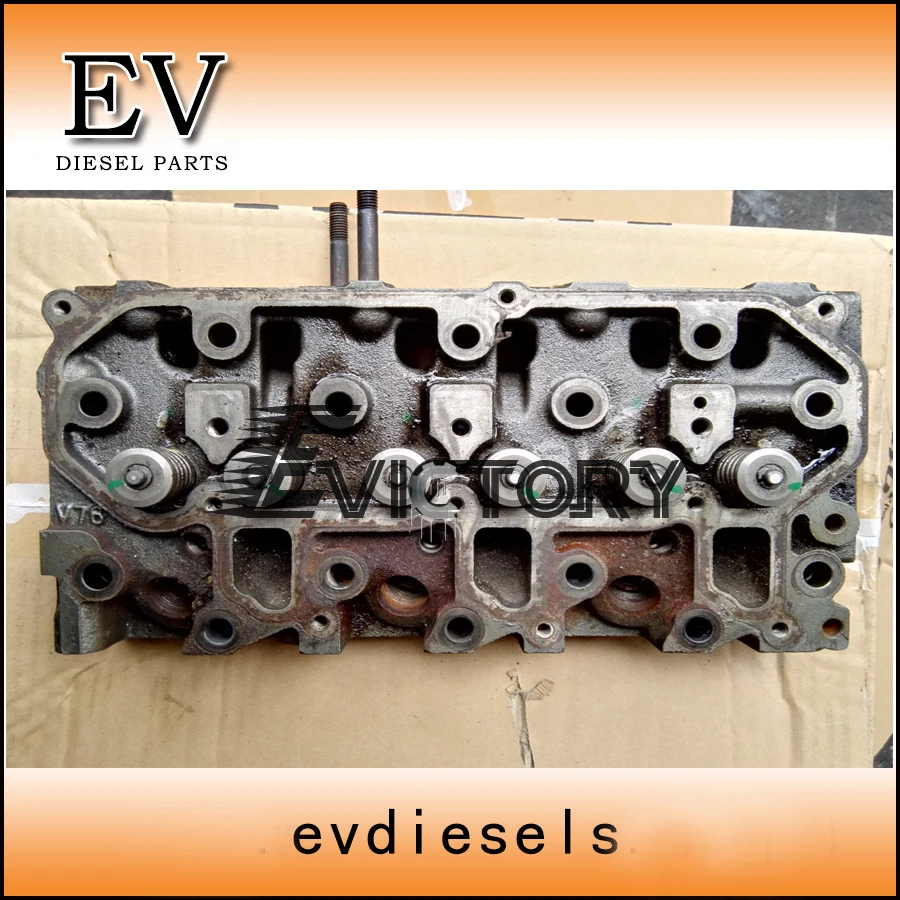 Yanmar 3TNV76 cylinder head assy for min excavator,Pistons, Rings ...