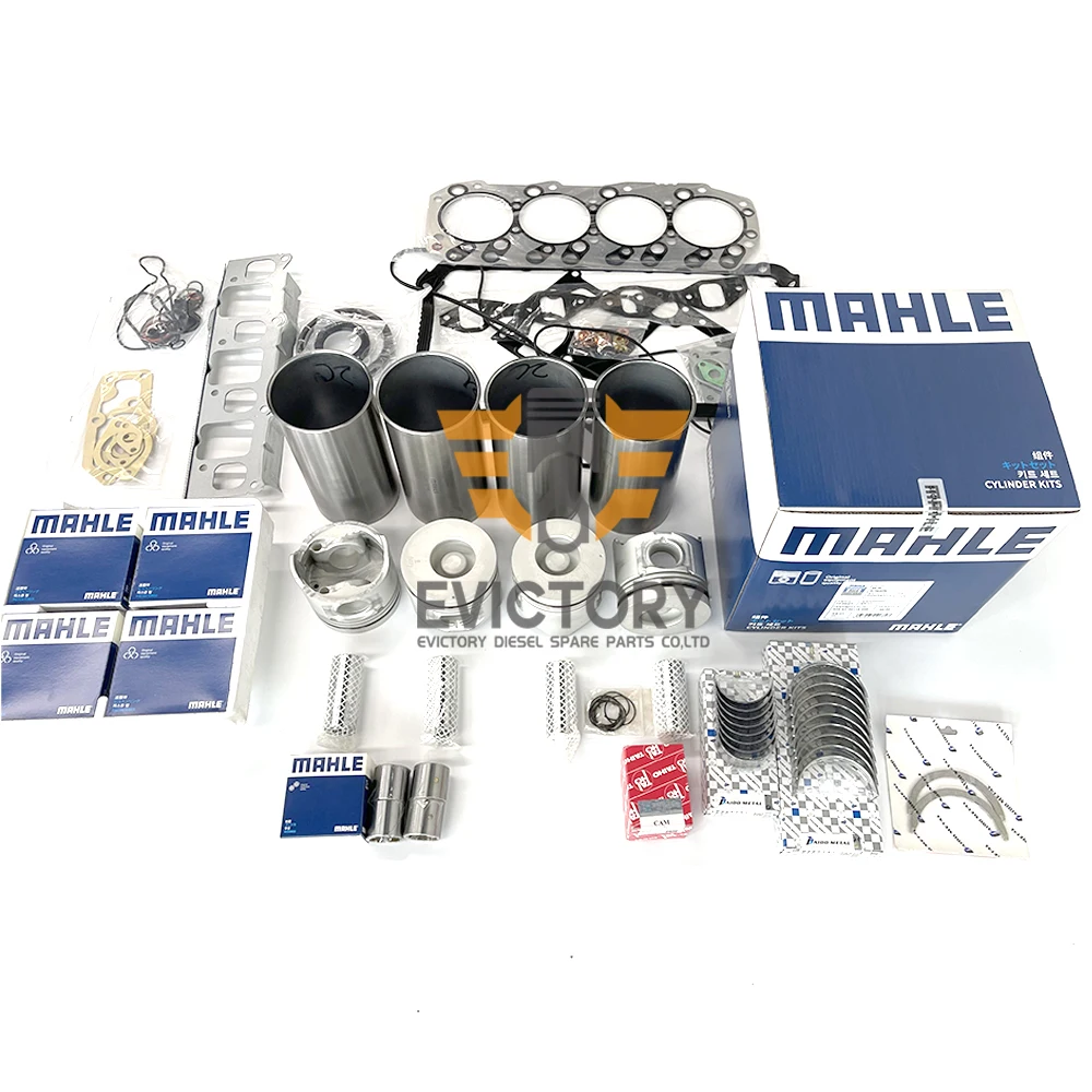 EV For D-max engine repair kit 4JH1 4JH1T 4JH1-TC piston +piston ring+ ...
