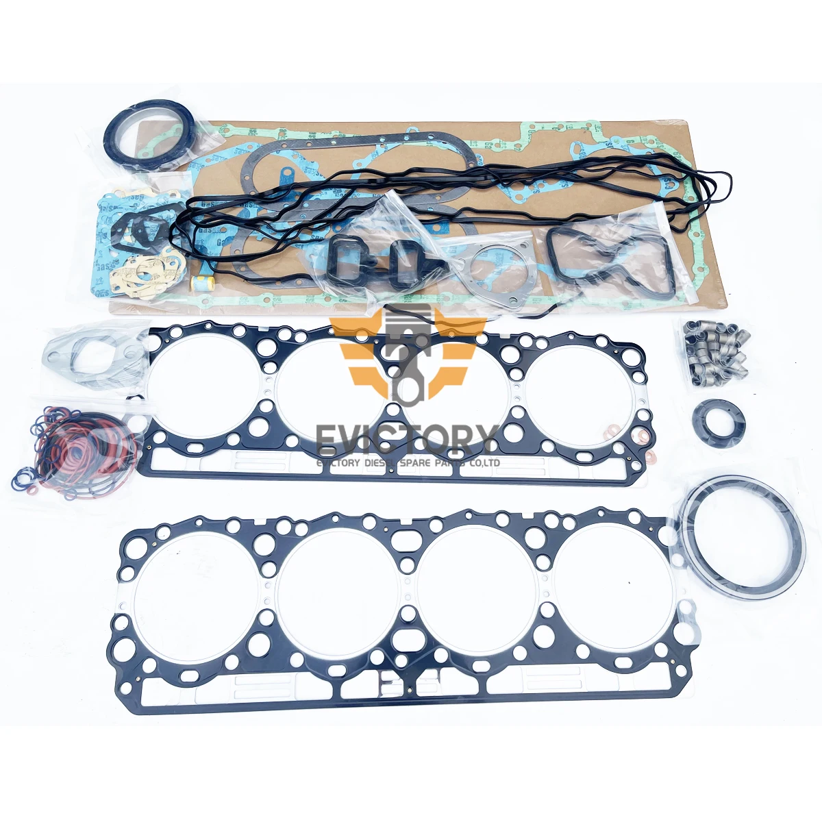 For UD truck RH8 Engine COMPLETE GASKET KIT + Cylinder Head Gasket ...