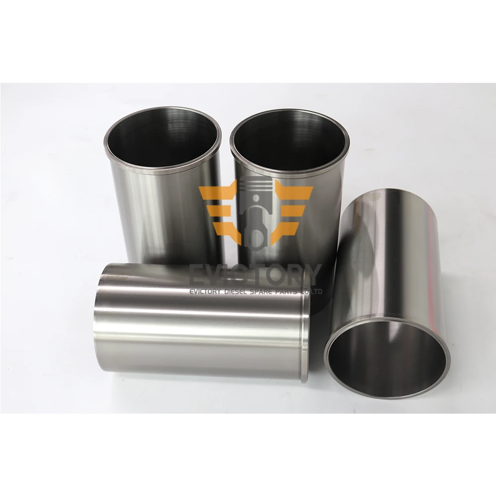 V2403M V2403-DI-T Cylinder Liner set For Kubota Excavator Engine Liner ...