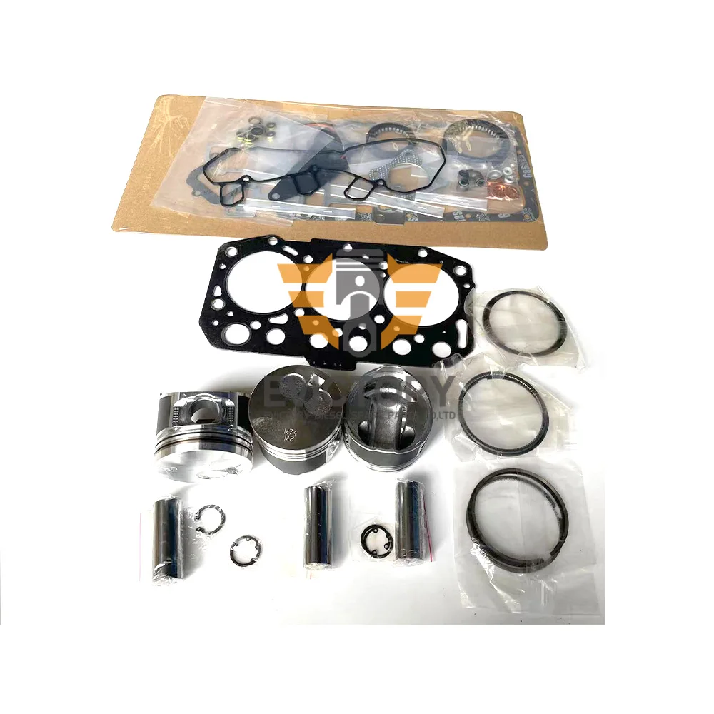 For YANMAR engine parts 3TNM74 overhaul rebuild kit piston ring bearing ...