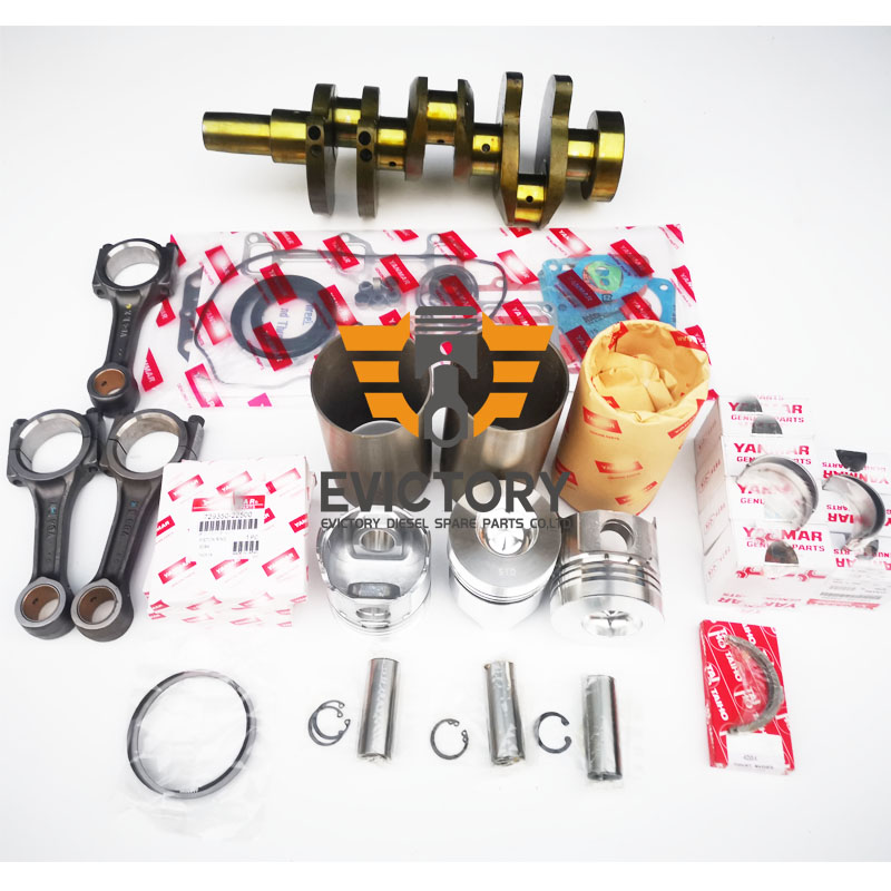 3TN84L 3TN84E 3TN84RJ Crankshaft Con Rod Overhaul Rebuild Kit