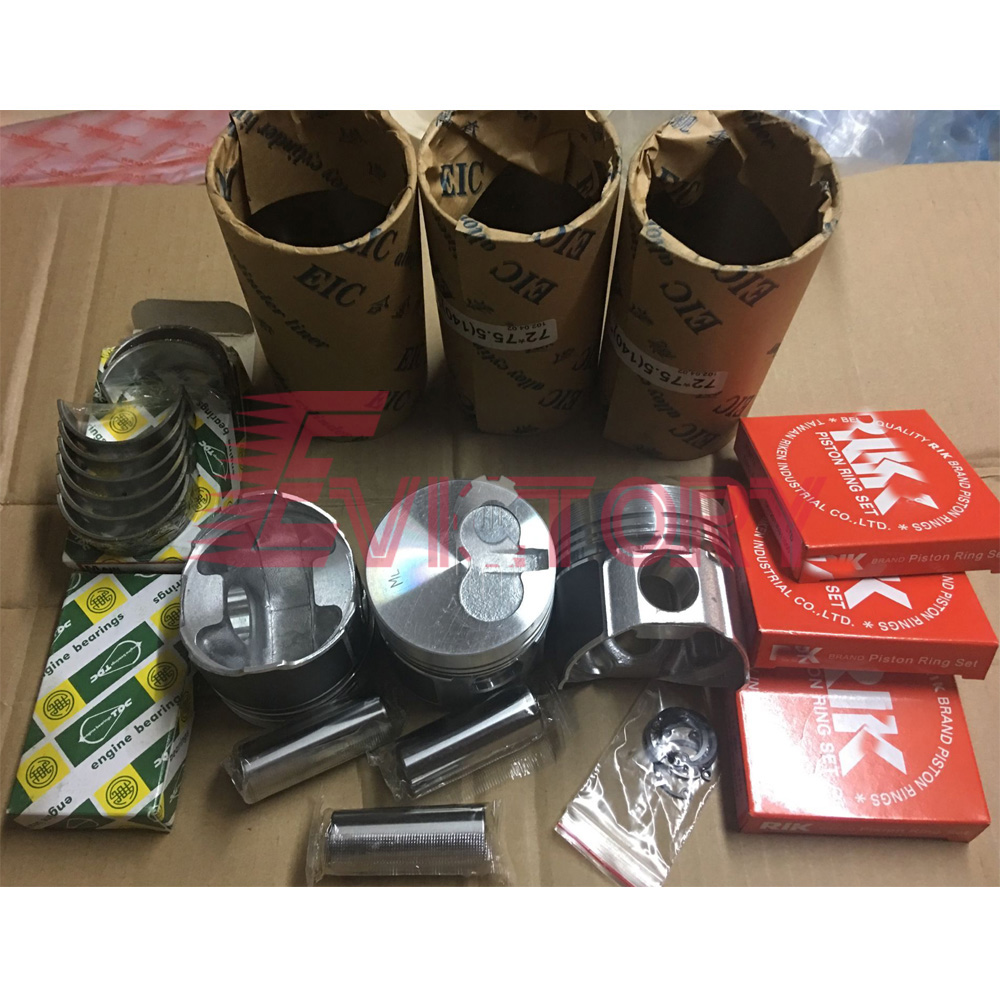 For Yanmar 3TNA72 Engine Overhaul Rebuild Kit