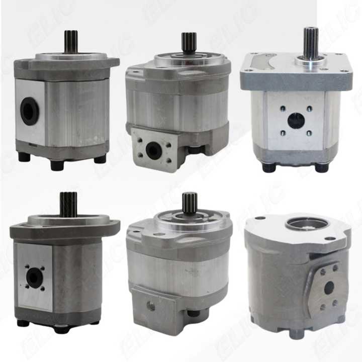 GD825 WA450-1-A Oil Gear Pump 705-12-36011 Hydraulic Single pilot Pump ...