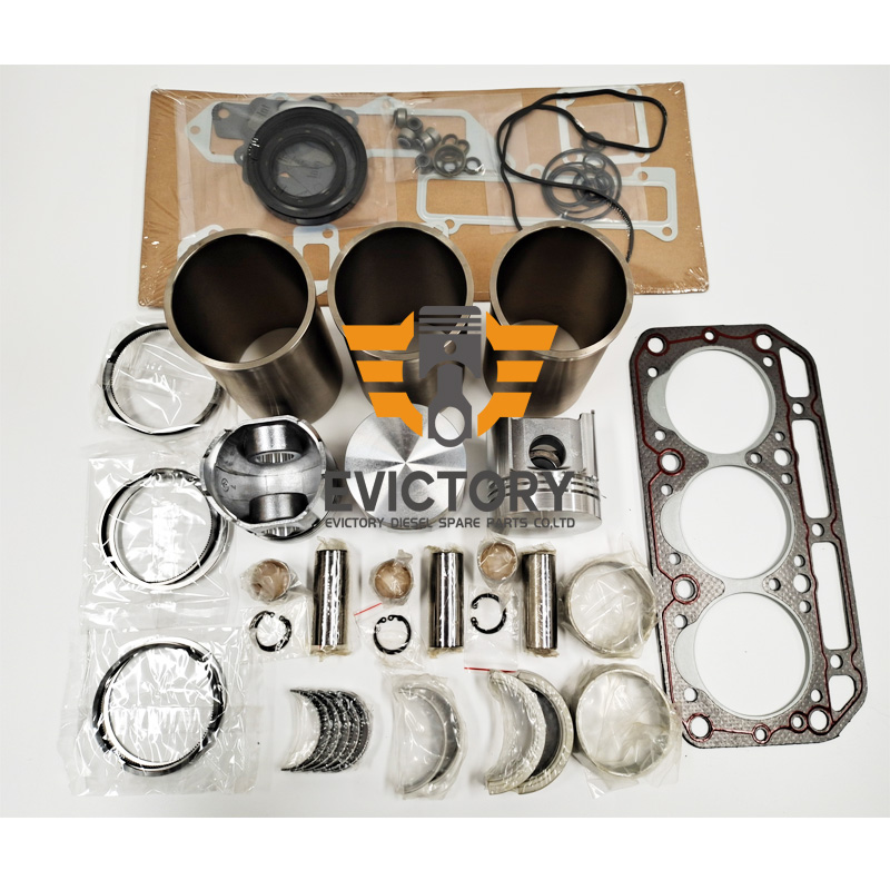 3TNE88L-RBV 3D88E 3TNE88 Crankshaft Rod Overhaul Rebuild Kit For Yanmar
