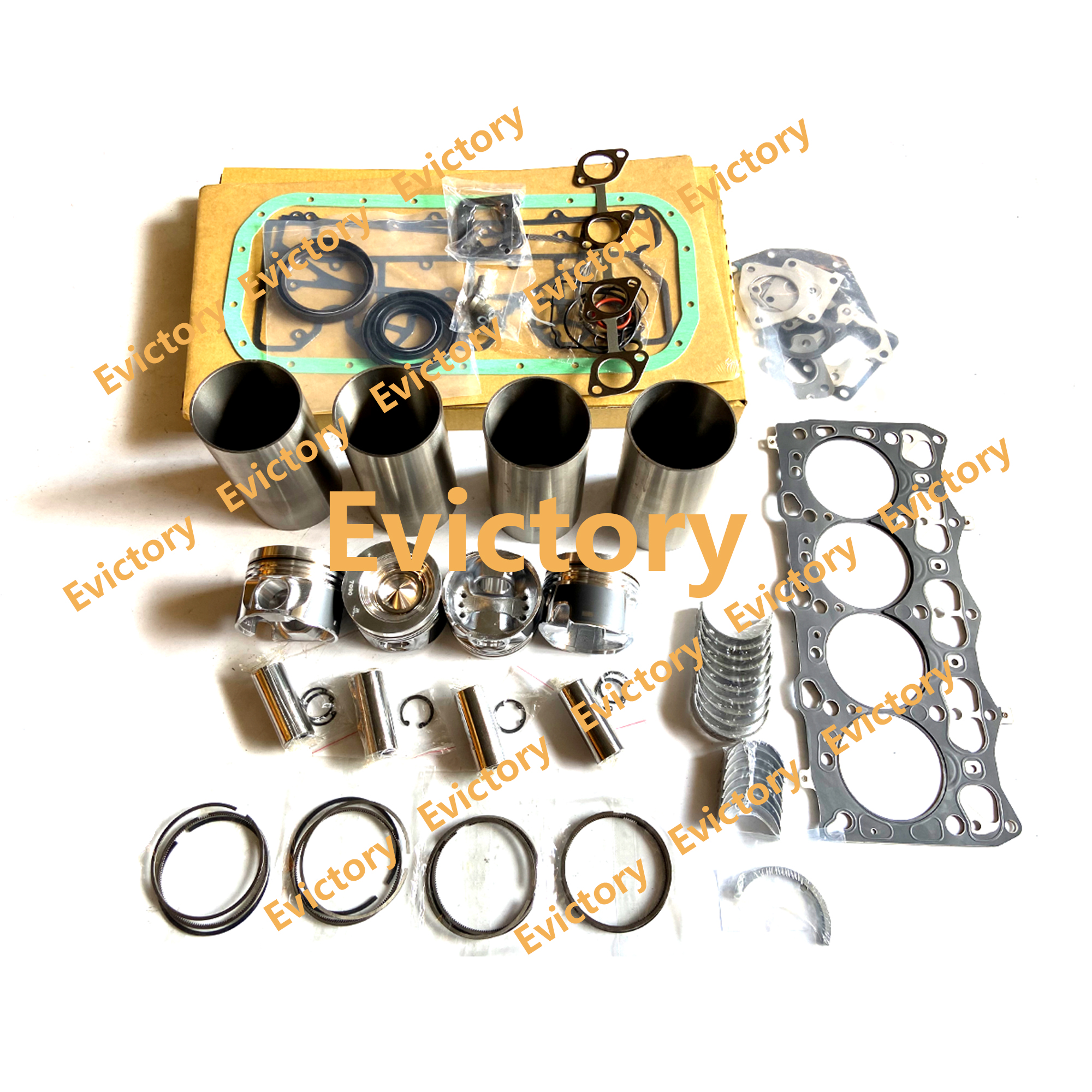 4LE2 4LE2-XYBB01 Overhaul Rebuild Kit Crankshaft For ISUZU
