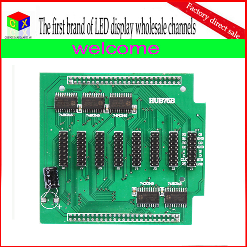 Home > Led control card system > Hub75B board for led synchronous ...
