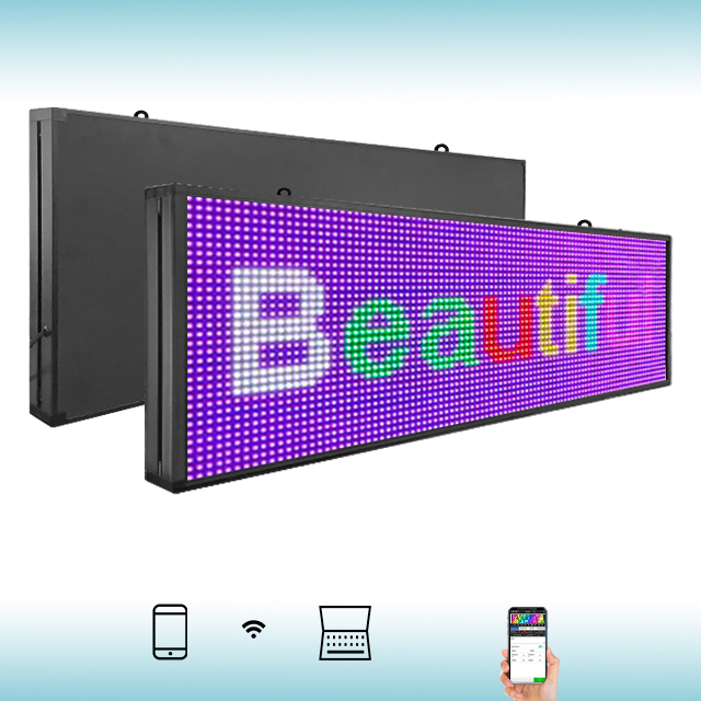 Home > Scrolling LED Sign > Outdoor Scrolling LED Sign > CX PH10mm WiFi ...