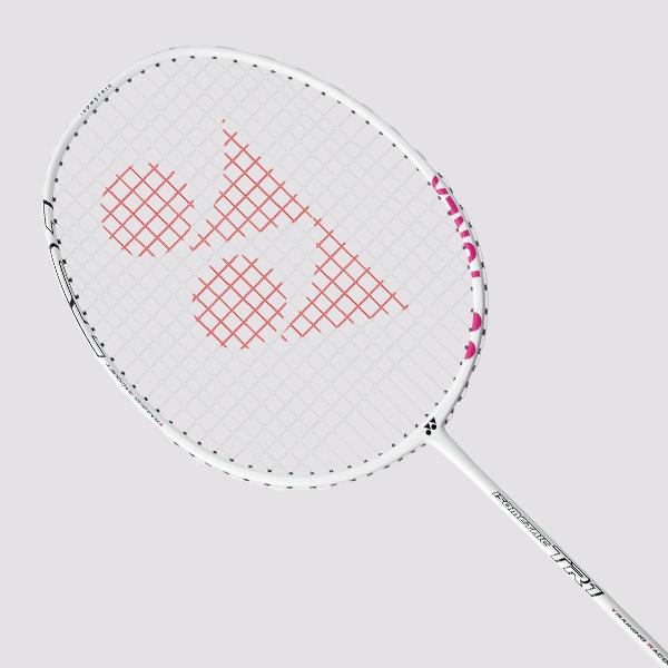 YONEX ISOMETRIC TR1 BADMINTON RACQUET, 118G TRAINING RACKET white color