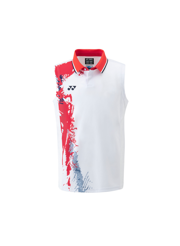 YONEX MEN'S SLEEVELESS TOP 10483EX-White(China National Team)(Clearance ...